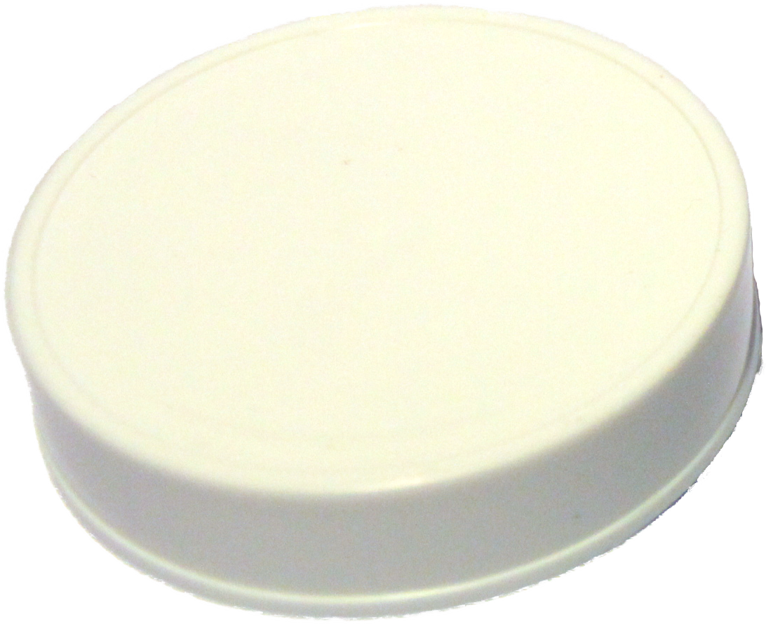 Kbtrade - White Bakelite Cap for 30ml Jars